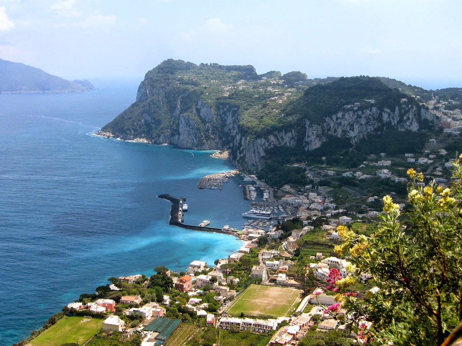 Destination: Fiction: Posh Capri Town