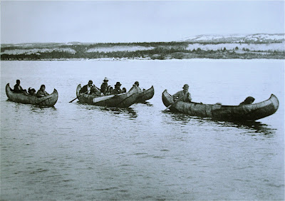 Beaver Bark Canoes: Eastern Cree Crooked Canoe