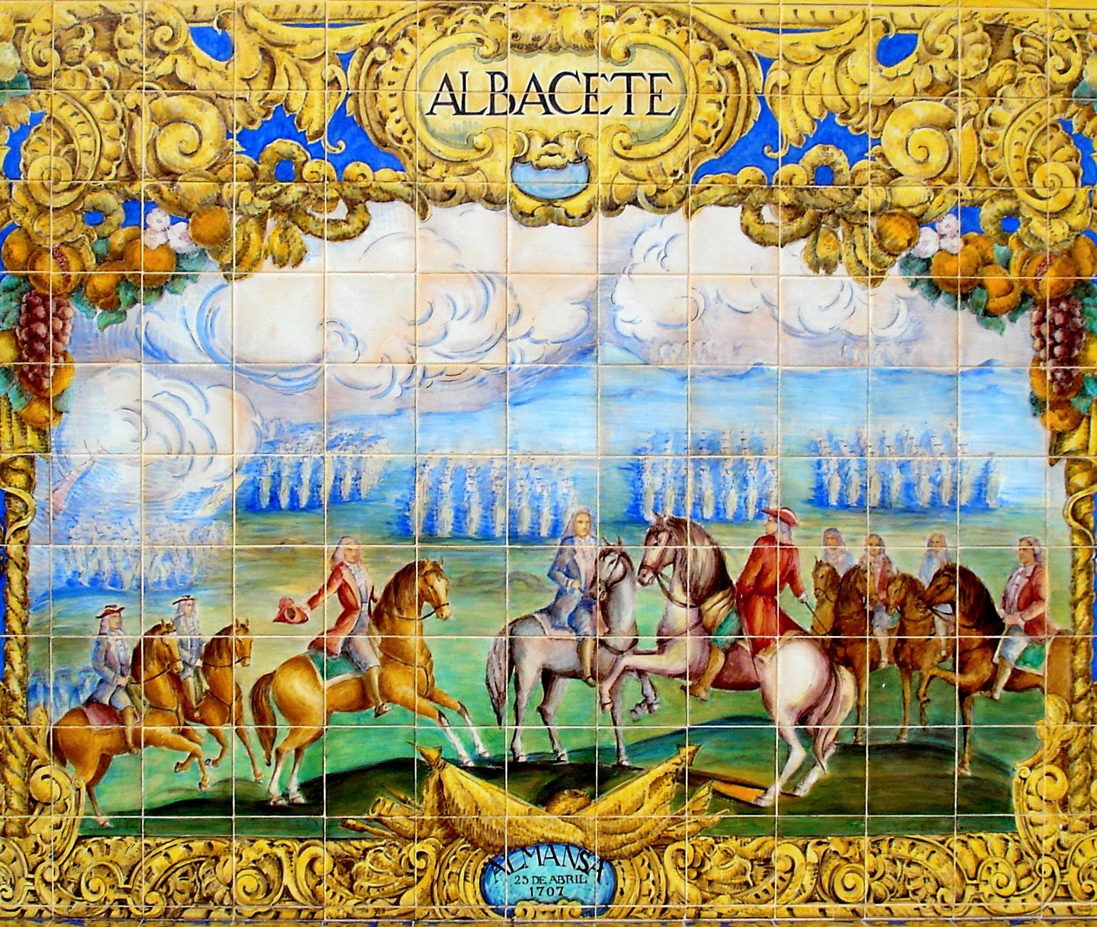 OTRA HISTORIA DE ESPAÑA: LA BATALLA DE ALMANSA, año 1707