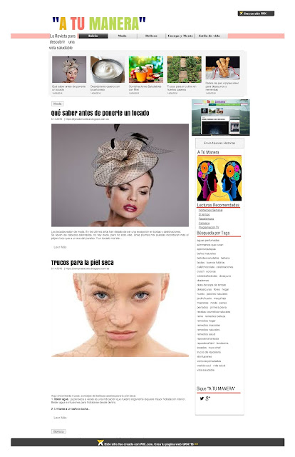 Revista A Tu Manera 14/05/2016