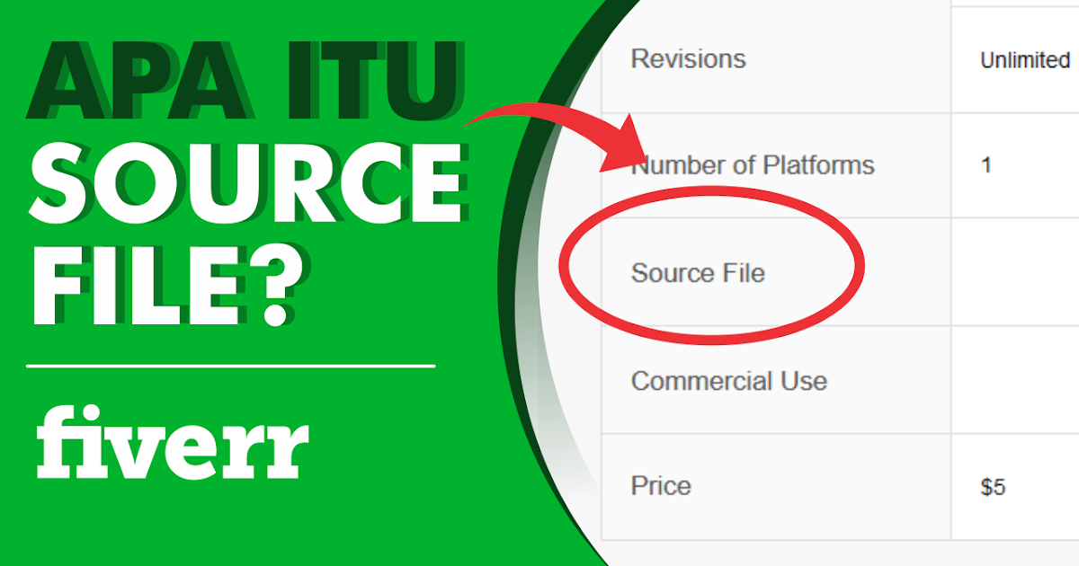 Apa itu "SOURCE FILE"? di Fiverr ~ Fiverr Addict
