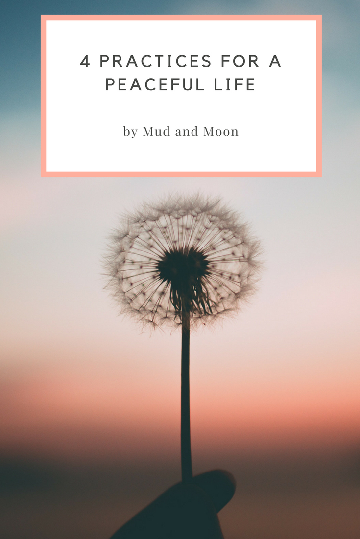 Mud and Moon: 4 Practices For a Peaceful Life