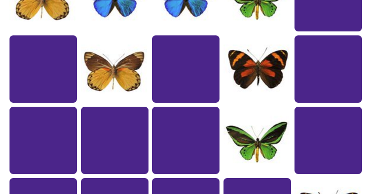 Escuela infantil castillo de Blanca: MEMORY MARIPOSAS