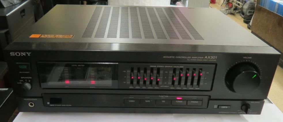 Sony TA-AX301 - Integrated Amplifier | AudioBaza