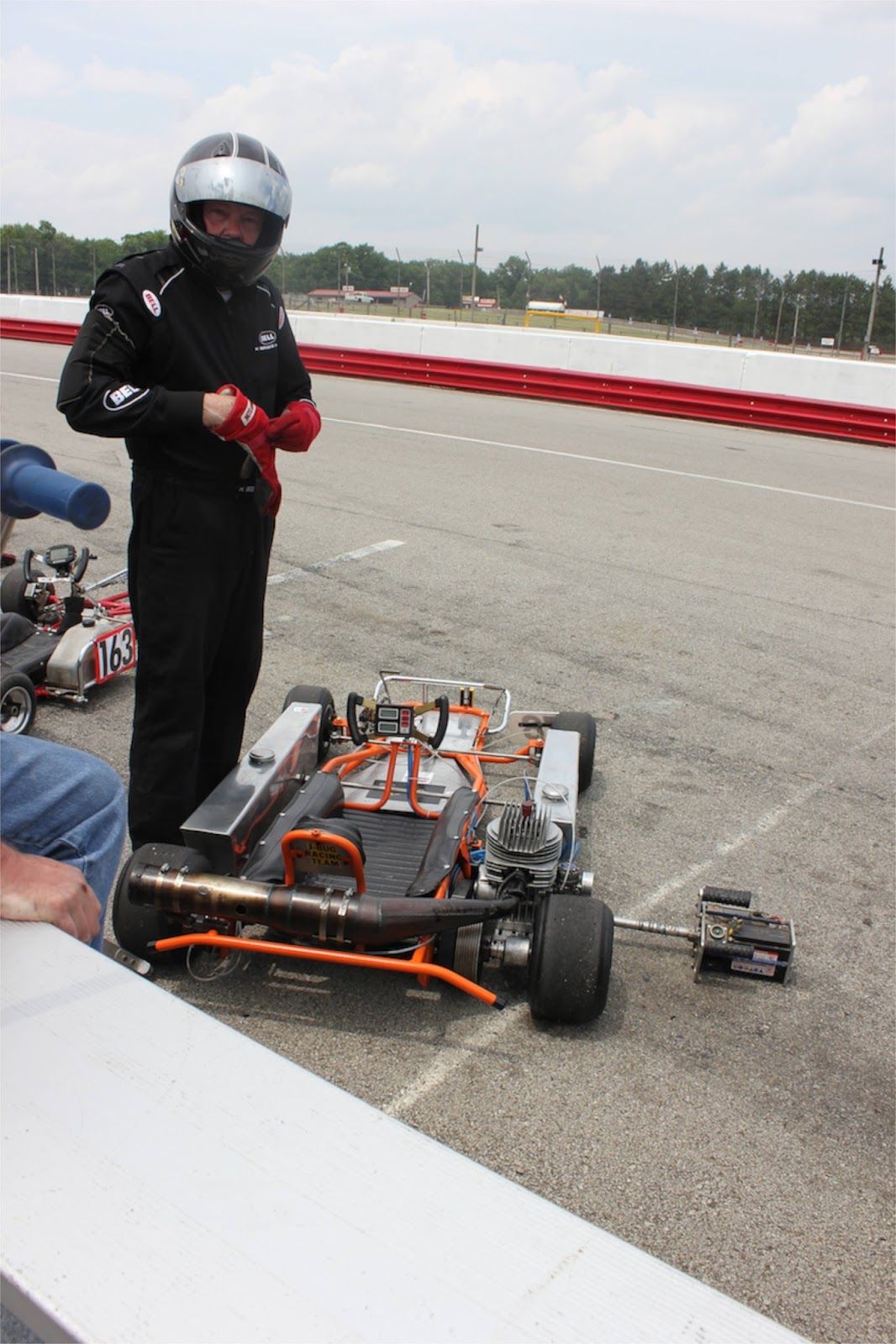 Red Devil Kart Restoration: Vintage karts at Mid-Ohio