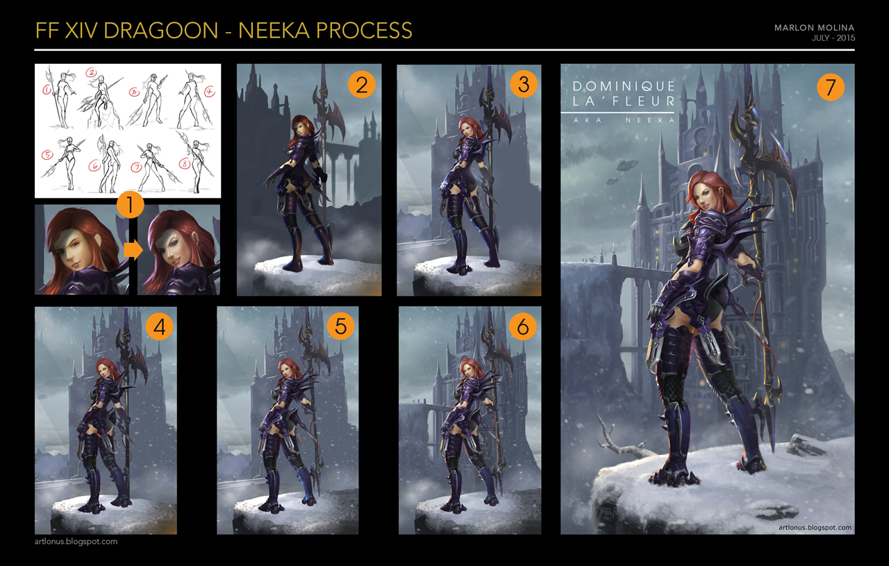 ART OF LON: FF XIV Dragoon - Neeka