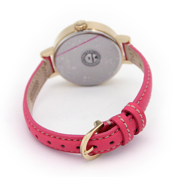secretbargains2: Coach Miranda Pink Strap Gold Tone Watch