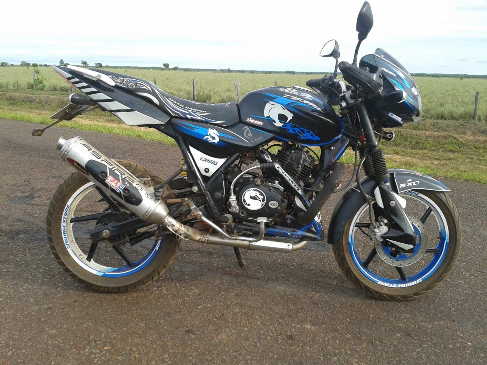 DISCOVER 135CC MODIFICADA