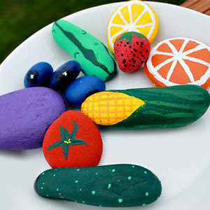 painted pebbles design ideas ~ crafts and arts ideas