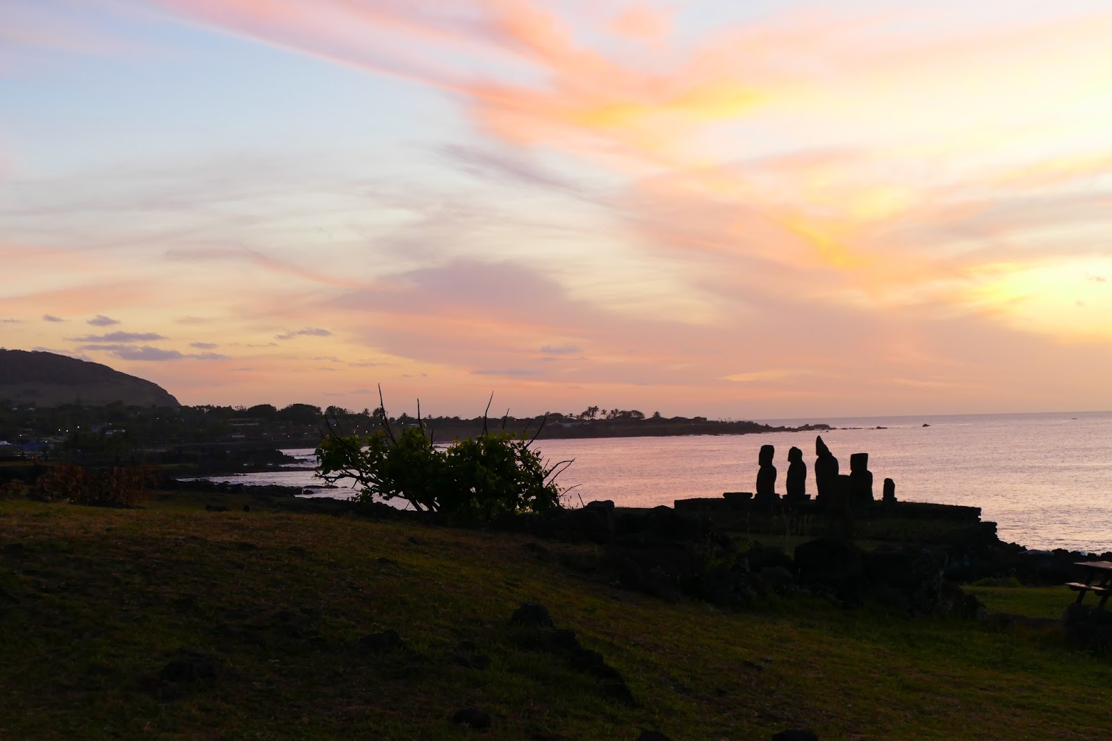 Andrew's Blog: 南美夢想之旅- Sunset at Moai Sunset Restaurant
