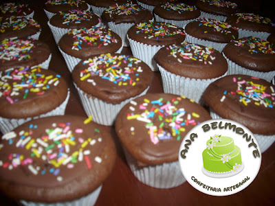 Ana Belmonte : Bolinhos individuais chocolate, cenoura, baunilha ...