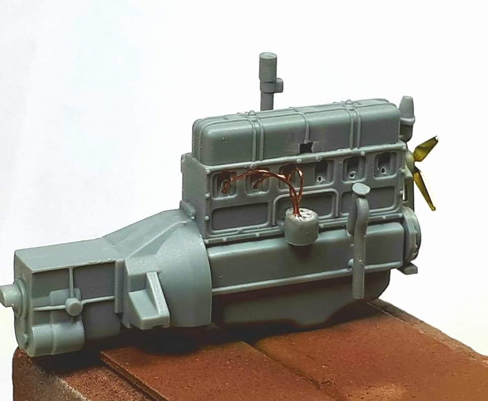 Belgium Diorama World. ..: Opel blitz Engine.