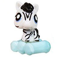 Littlest Pet Shop Teensies Zebra (#T7) Pet | LPS Merch