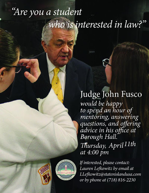College of Staten Island Legal Studies Institute: Opportunity to Talk ...