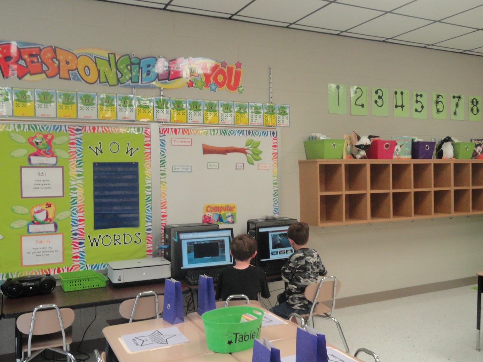 First Grade is 'Toad'ally Awesome!: Classroom Tour