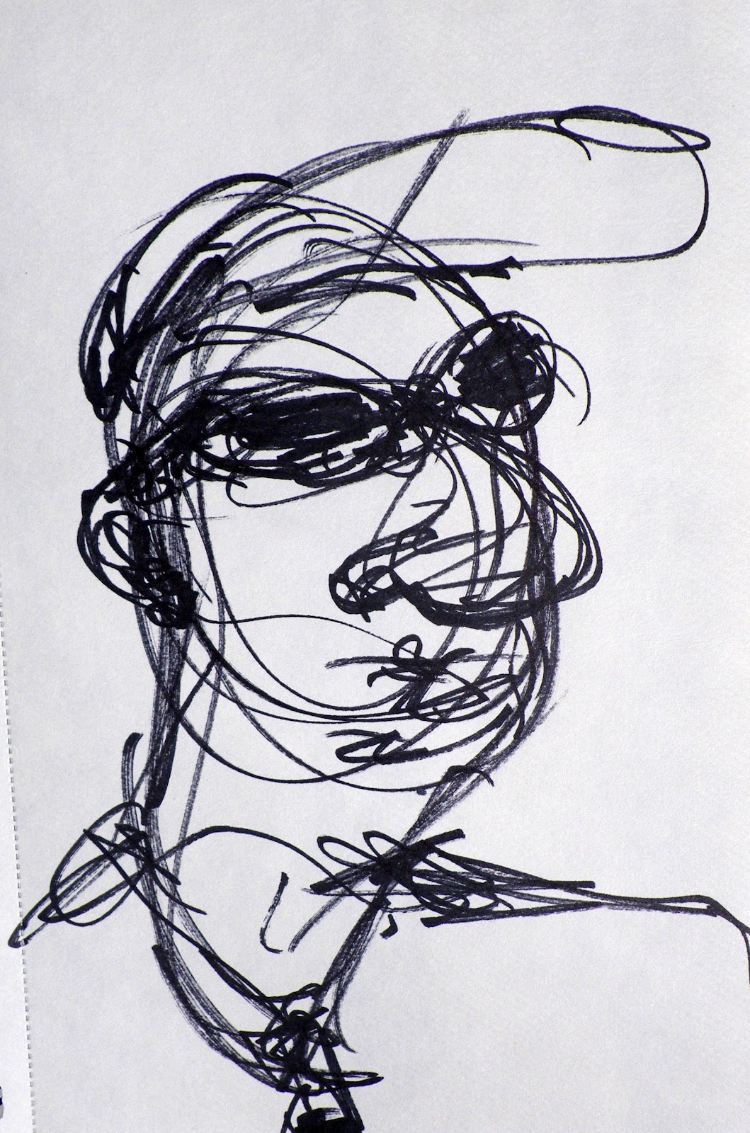 Ben Fox Illustration: Silly Sharpie Sketchbook Faces