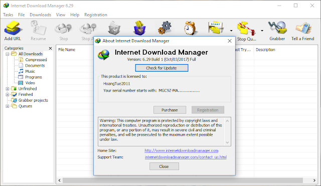 Internet Download Manager Update Mới Nhất + Full Active Không Fake ...