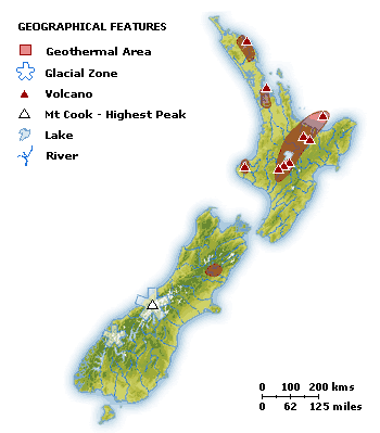 GEOGRAPHY OF NEW ZEALAND