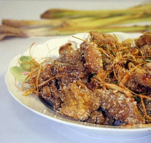 Cách chế biến món gà rang muối theo phong cách Nghiêng