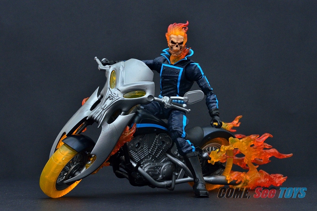 Come, See Toys: Marvel Legends Series Ghost Rider with Bike