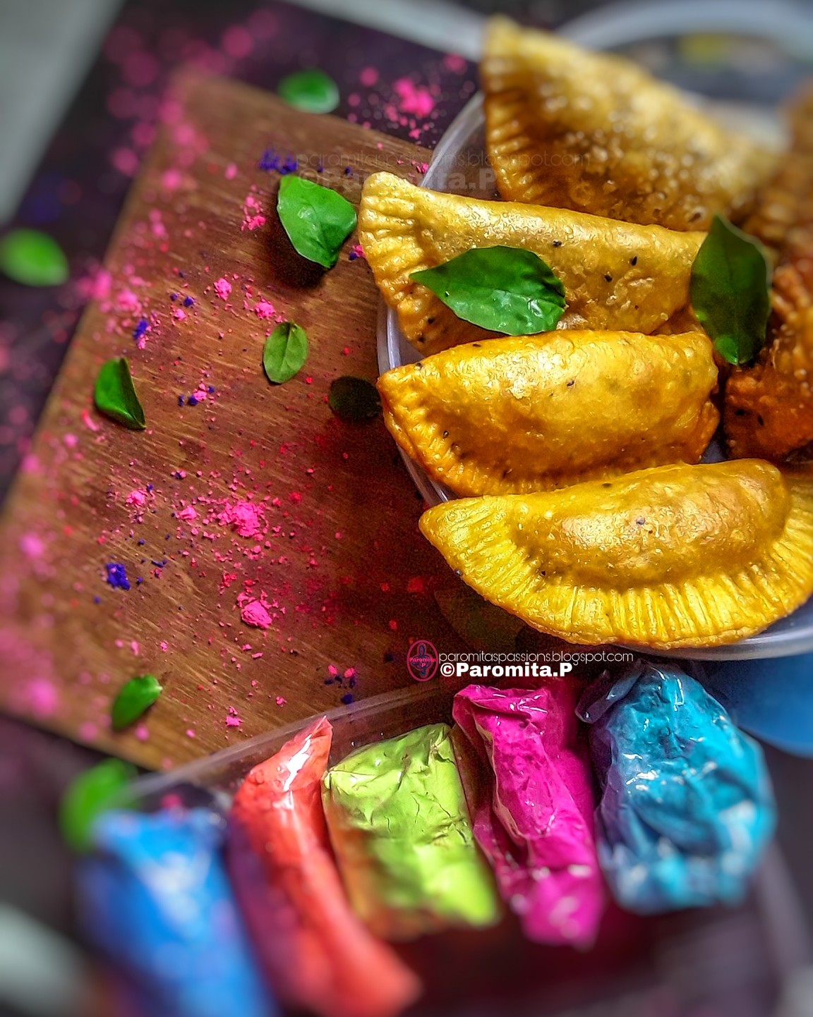 Suji stuffed Gujiya - Paromita's Passions