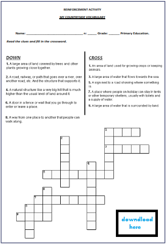 REINFORCEMENT EXERCISES 4TH GRADE - UNIT 6 | ENGLISH LANGUAGE RESOURCES ...