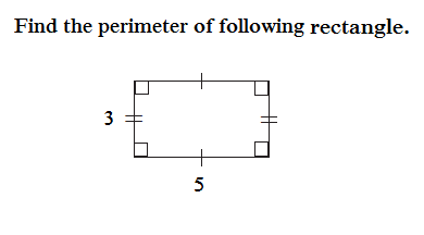 How to find the perimeter of a rectangle