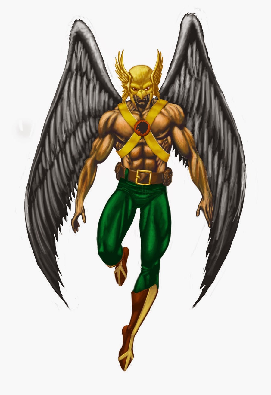 comic cartoons: Hawkman