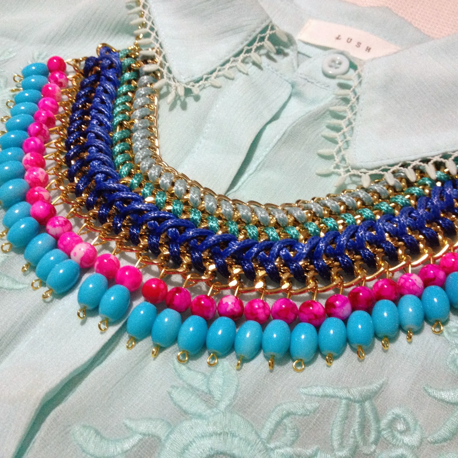 Hipster Chic Accesorios: Maxi collares (4 cadenas)