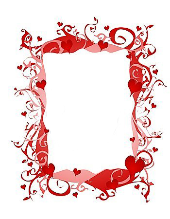 Marcos y bordes para San Valentín - Imagui