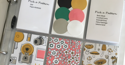 I love craft time: Product Share: Paper Sampler Reference Binder