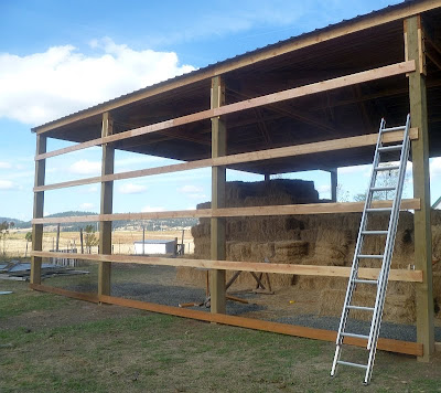 Rural Revolution: One side of the barn