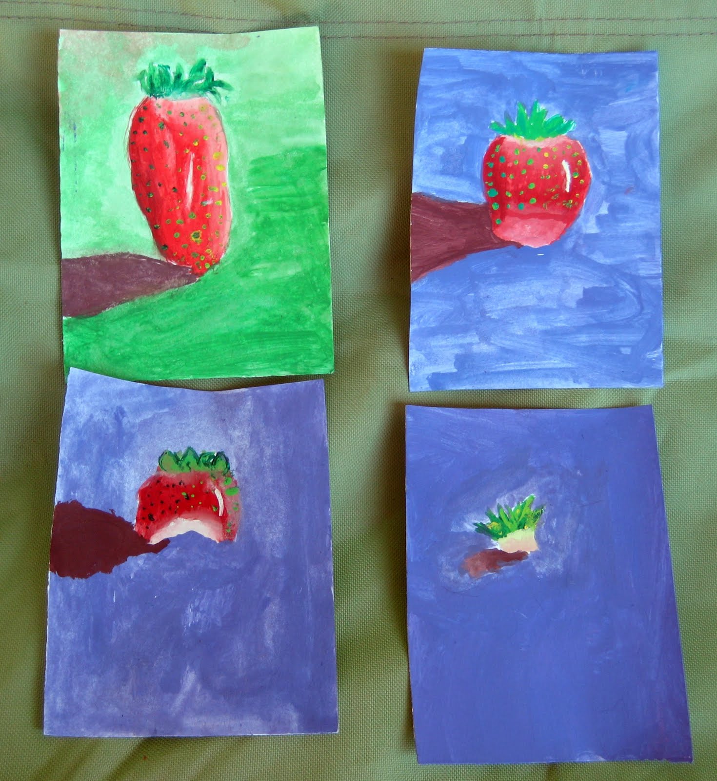 Mrs. Art Teacher!: the bucket day 4 - Eat your fruit! and my new job