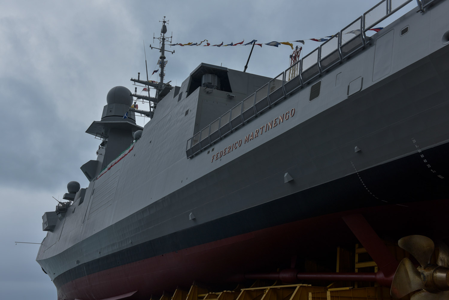 Military and Commercial Technology: Seventh Italian FREMM "FEDERICO ...