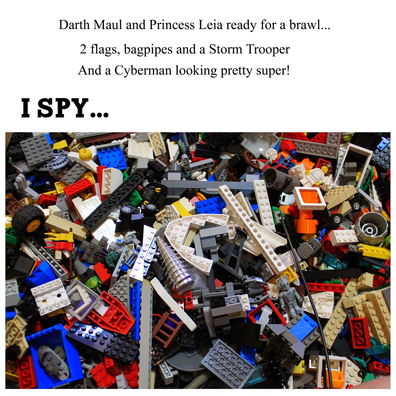 Lego I Spy with my Little Eye Book!