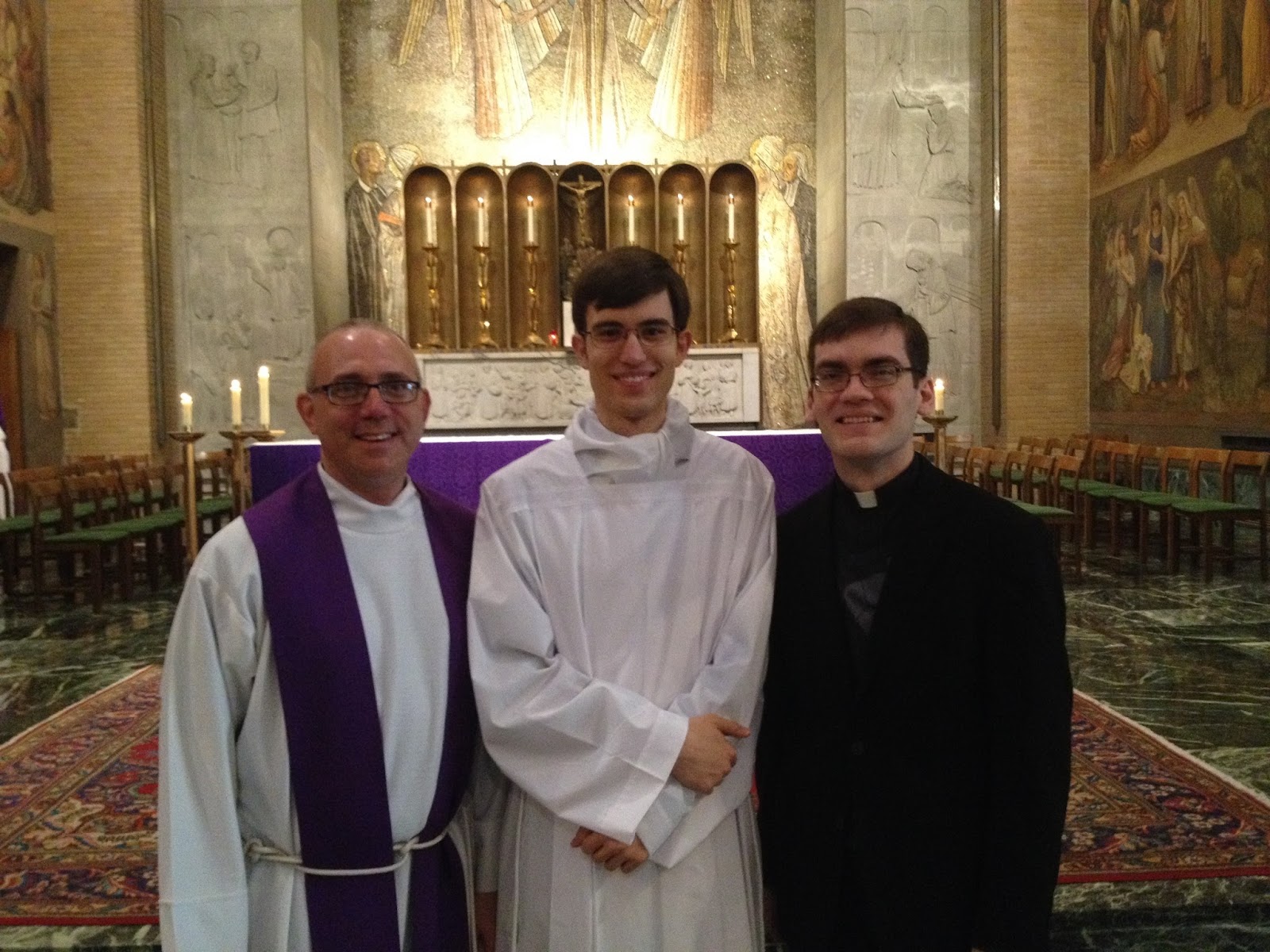 Fr. Bateman's Blog: Acolyte Installation at the North American College