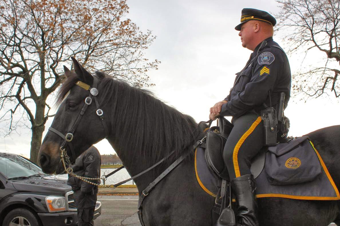 Michigan Exposures: A Detroit Mounted Policeman
