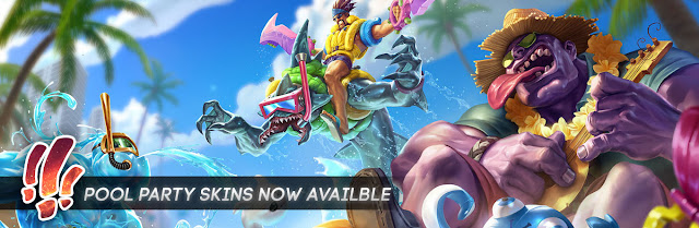 Surrender at 20: Pool Party Skins now available!