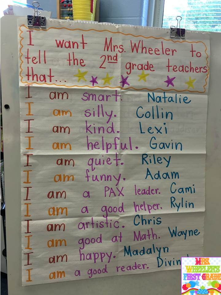 Mrs. Wheeler's First Grade Tidbits: End Of Year Ideas
