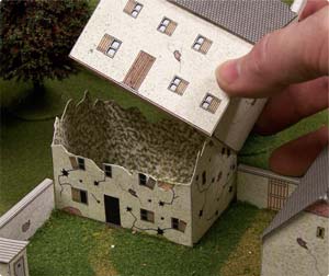 Penny Pinching Soldier: WWII 15&28mm Gaming Terrain
