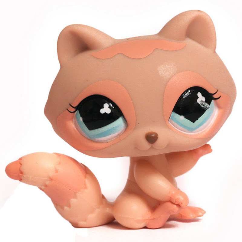 Littlest Pet Shop 3-pack Scenery Raccoon (#669) Pet | LPS Merch