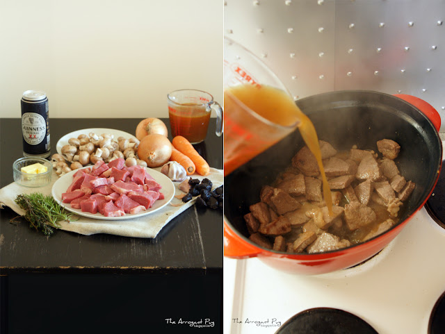 The Arrogant Pug: Beef stew with Guinness