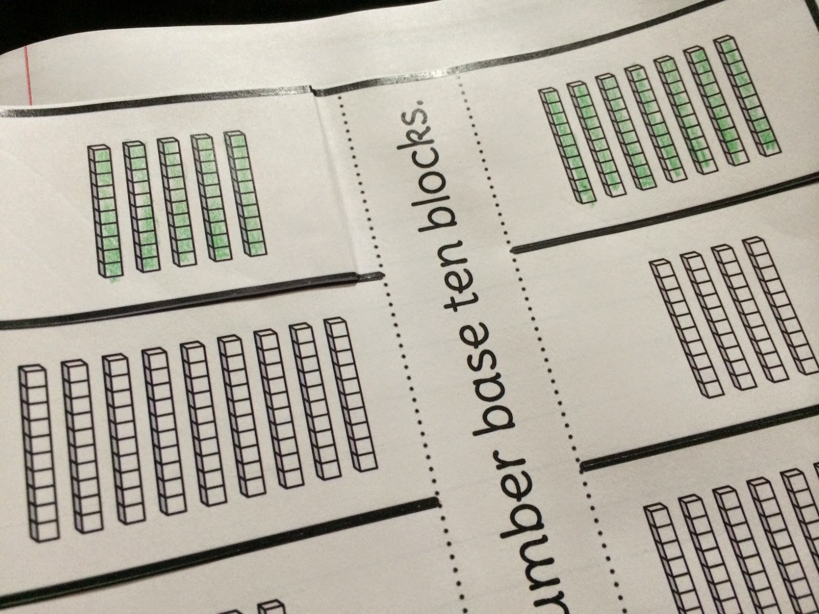 Primary Possibilities: Interactive Math Journals { Place Value }