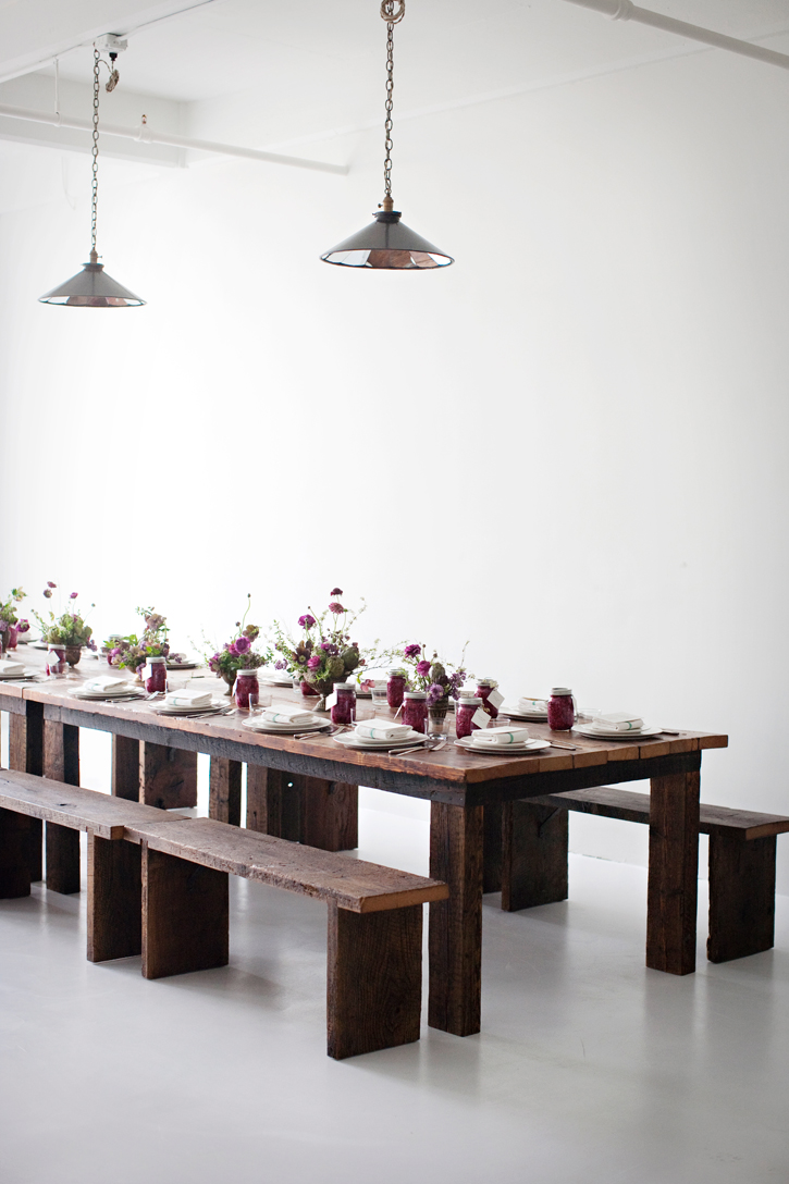 Heart of Gold: A Rustic Table Setting