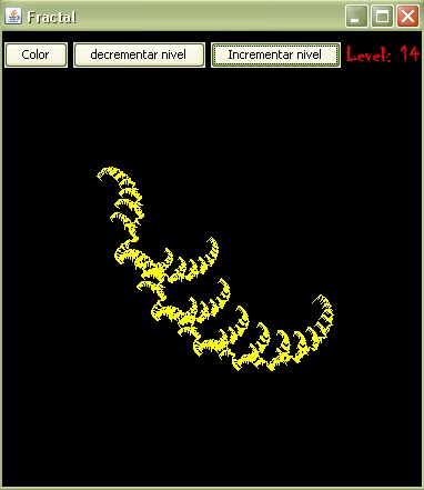 Programacion C++ Java C#: Hacer un Fractal en Java