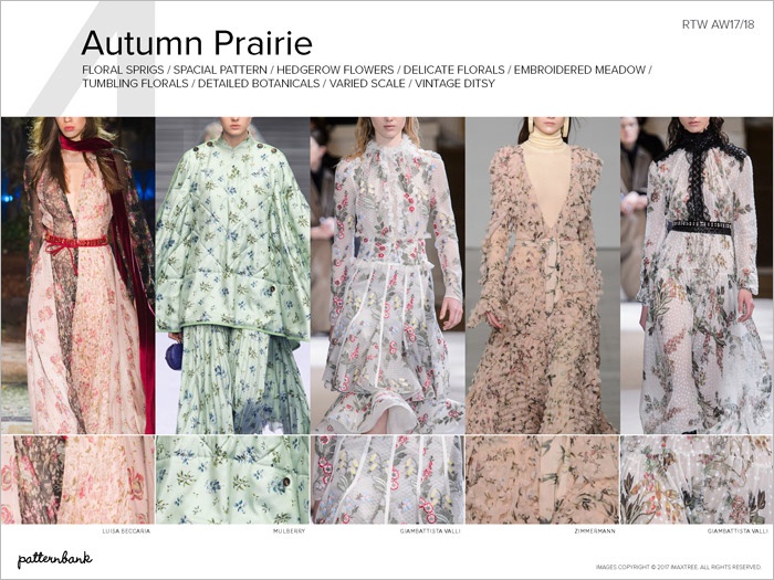 TRENDS // PATTERNBANK - CATWALK PRINT + PATTERN TREND . AW 2017 ...