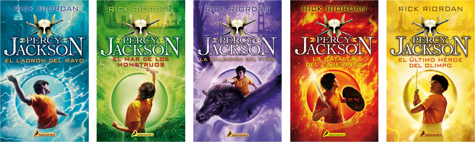 Elige un libro: ¿En qué orden leer a Percy Jackson?