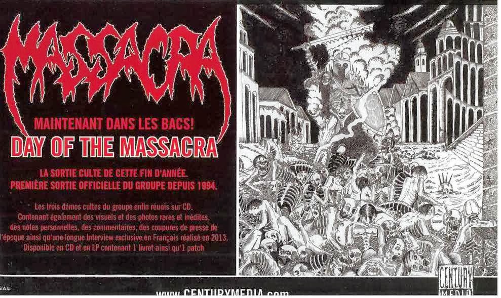 Massacra - Day of the Massacra (compilation 2013) [flyers]