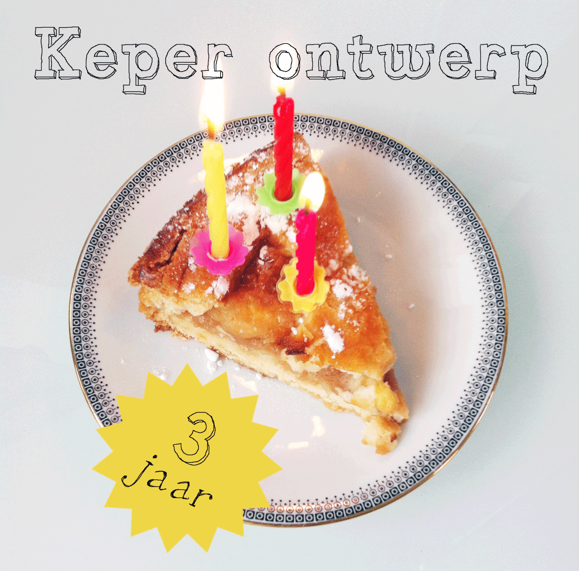 Keper ontwerp blog: Jarig