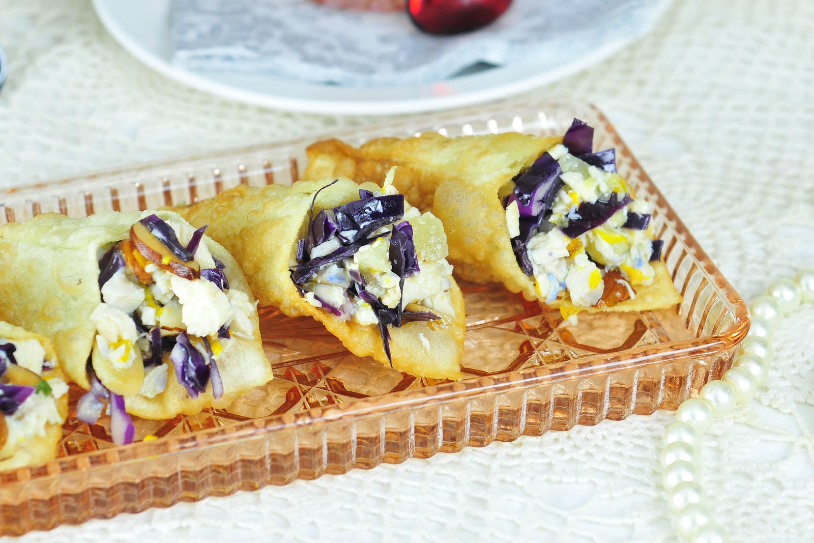 Simply Gourmet: How to Make Wonton Cones